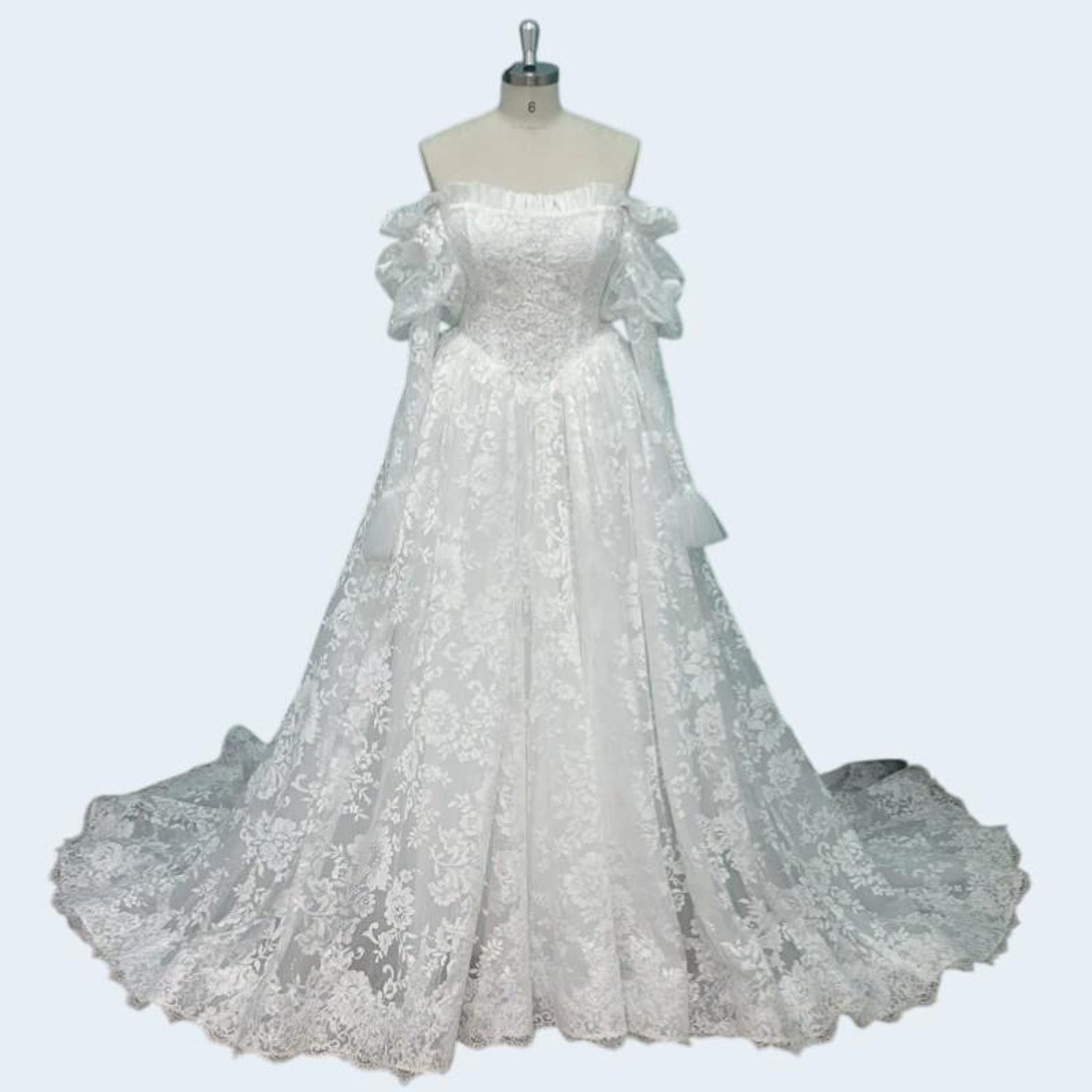 QUEEN GENEVIEVE – Romantic Luxury Silk off Shoulder Basque Waist Corset ...