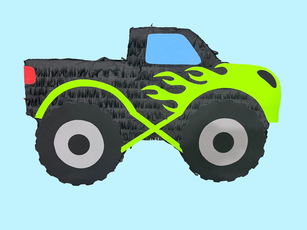 Handmade Monster Truck Pinata - Etsy