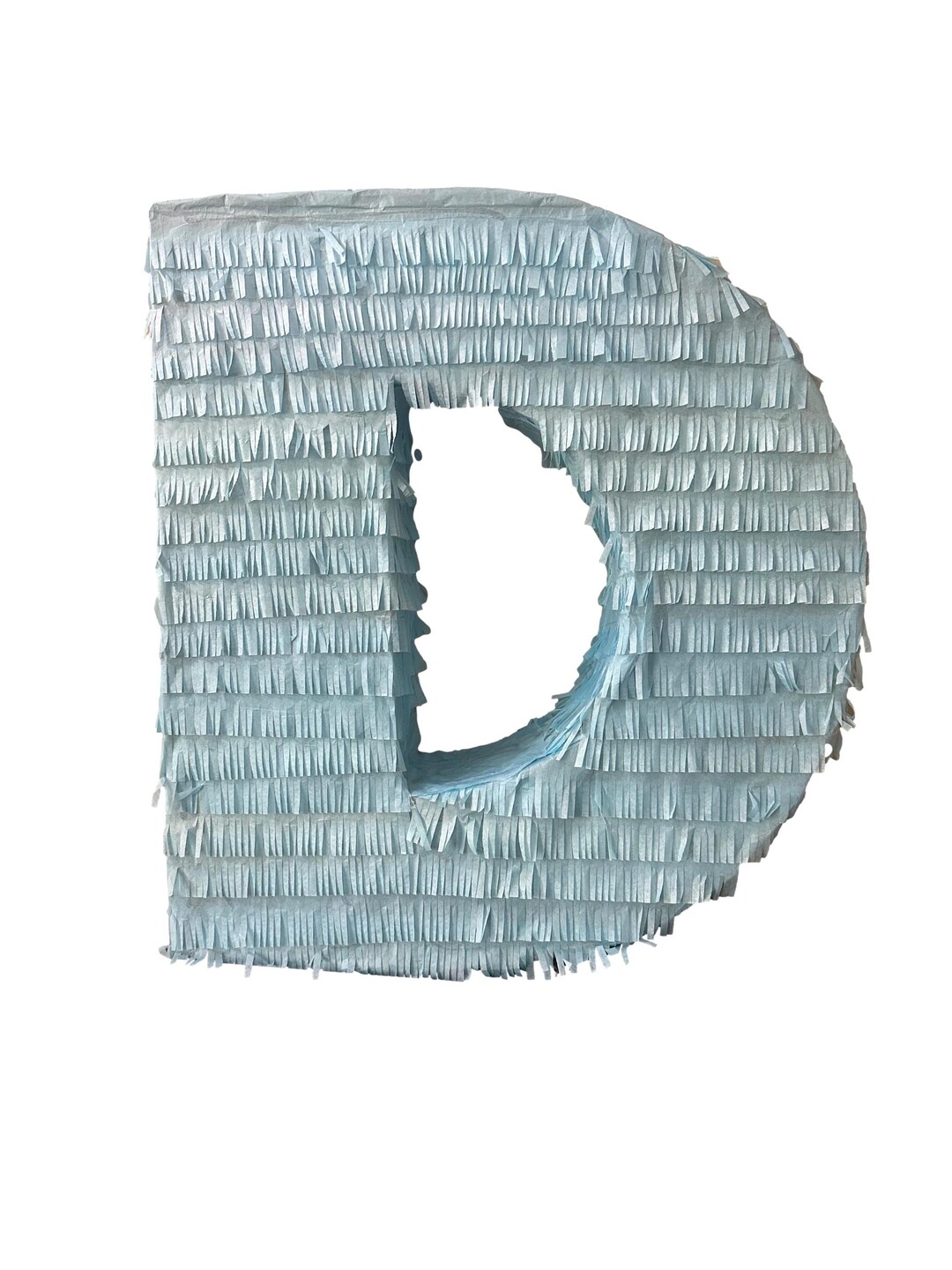 Handmade Solid Color Letter D Pinata - Etsy
