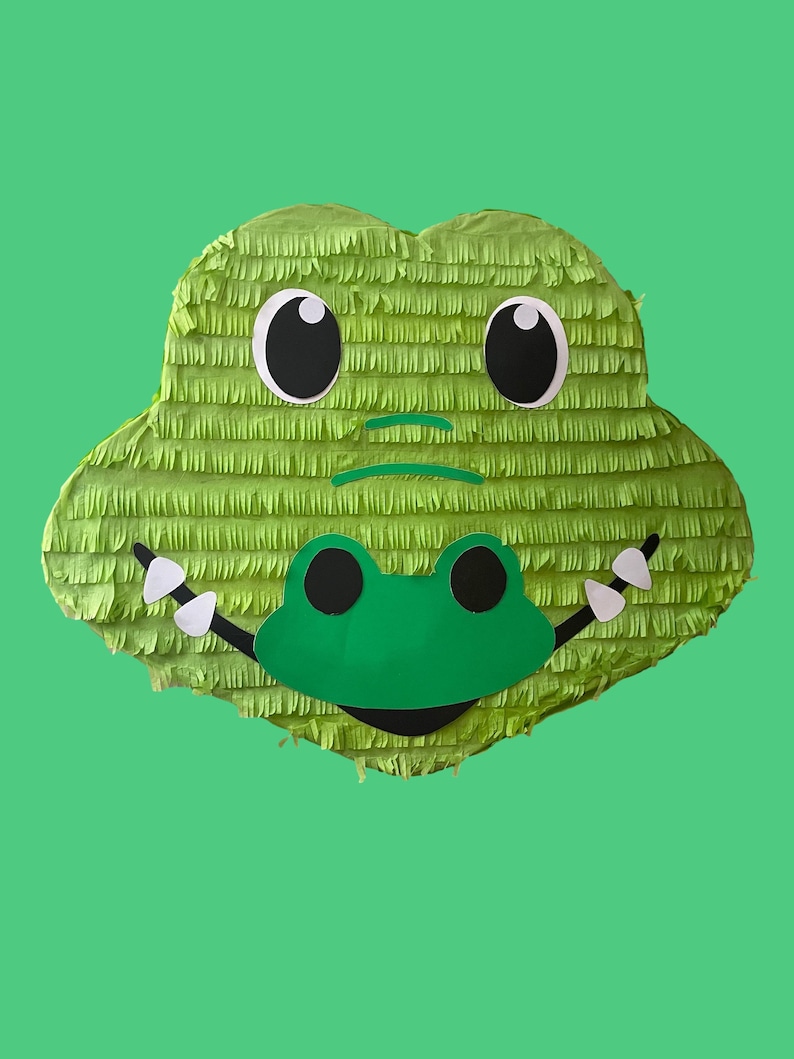 Handmade Cute Crocodile Pinata - Etsy