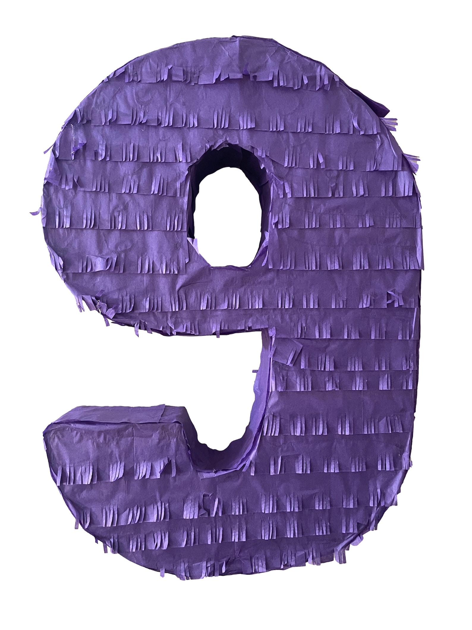 Handmade Solid Color Number Nine Pinata - Etsy