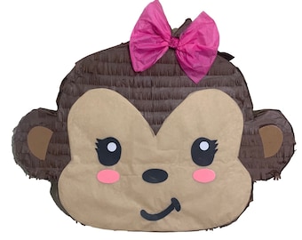 Handmade Cute Monkey Pinata | Etsy