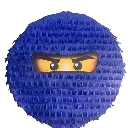 Handmade Red Ninja Head Pinata - Etsy