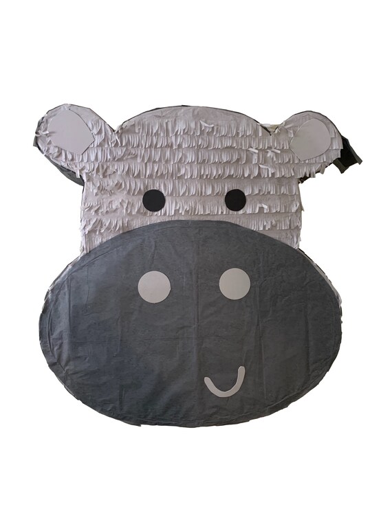 Handmade Cute Hippo Pinata - Etsy