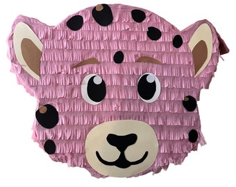 Handmade Cute Cheetah Pinata | Etsy