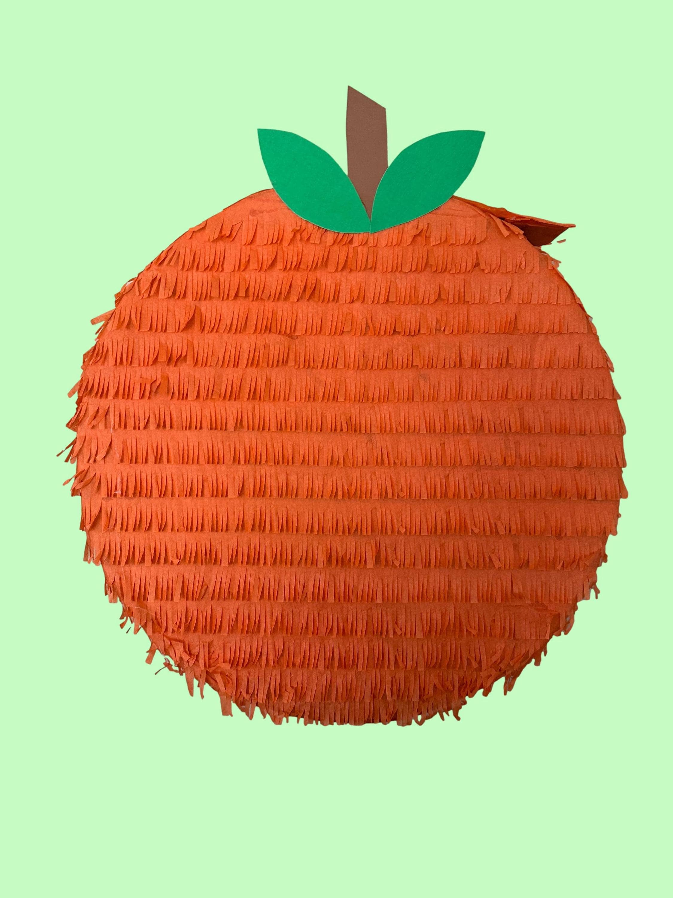 Handmade Orange Pinata - Etsy