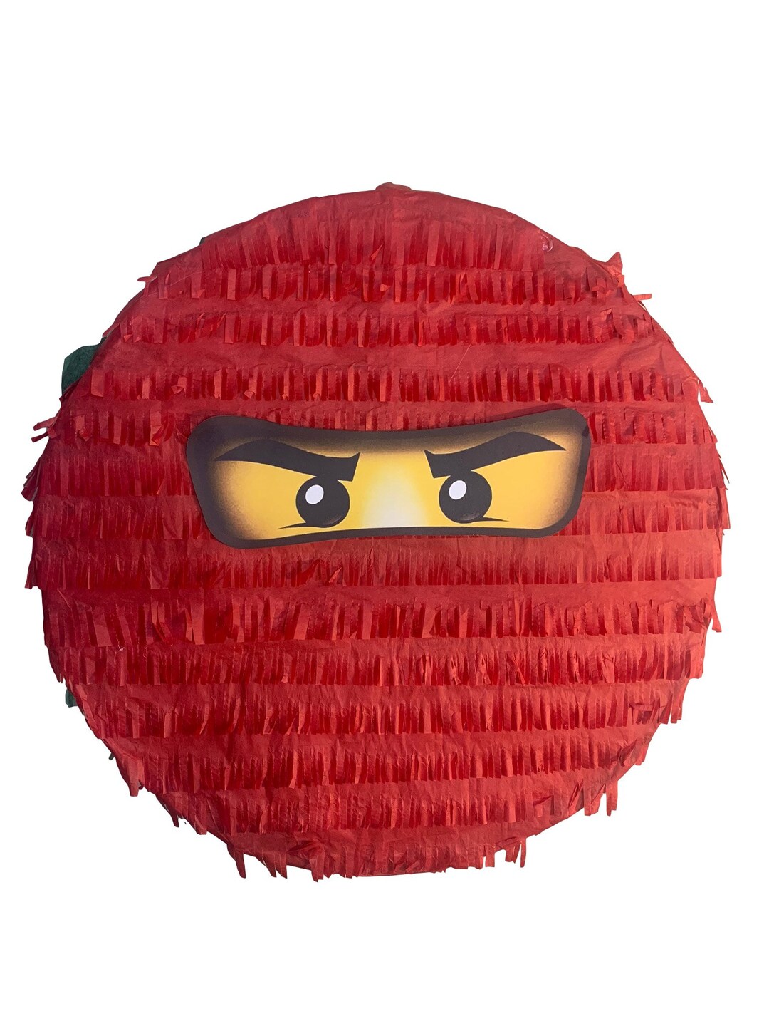 Handmade Red Ninja Head Pinata - Etsy