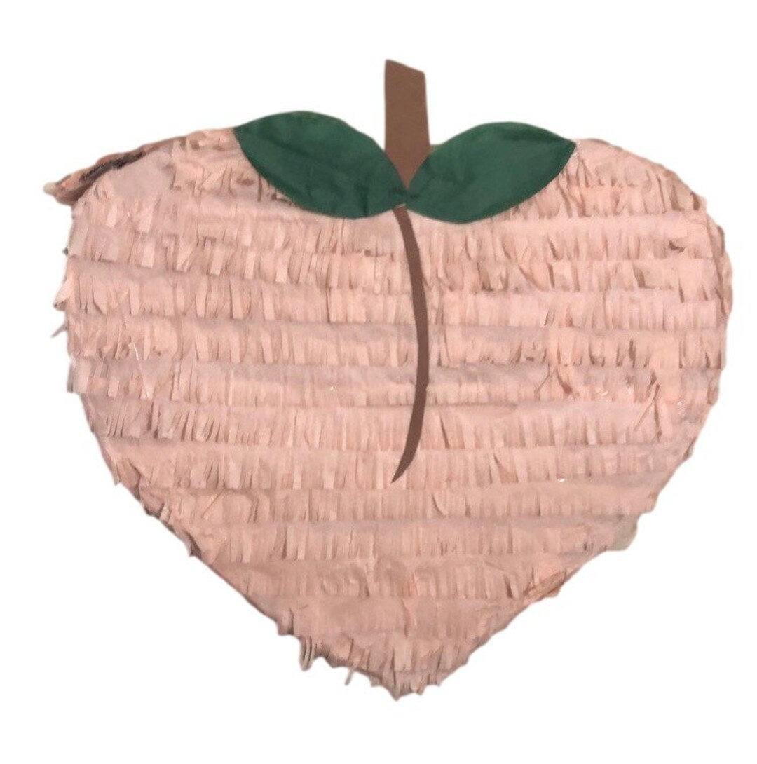 Handmade Peach Pinata - Etsy