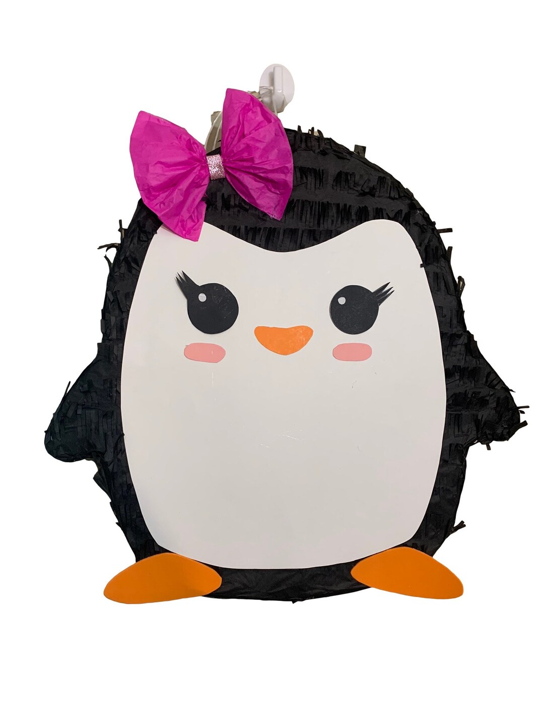 Handmade Cute Penguin With Bow Pinata - Etsy