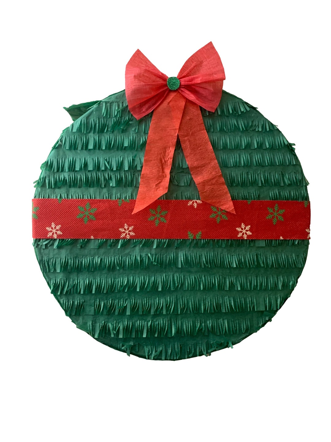 Christmas Green Ornament Pinata - Etsy