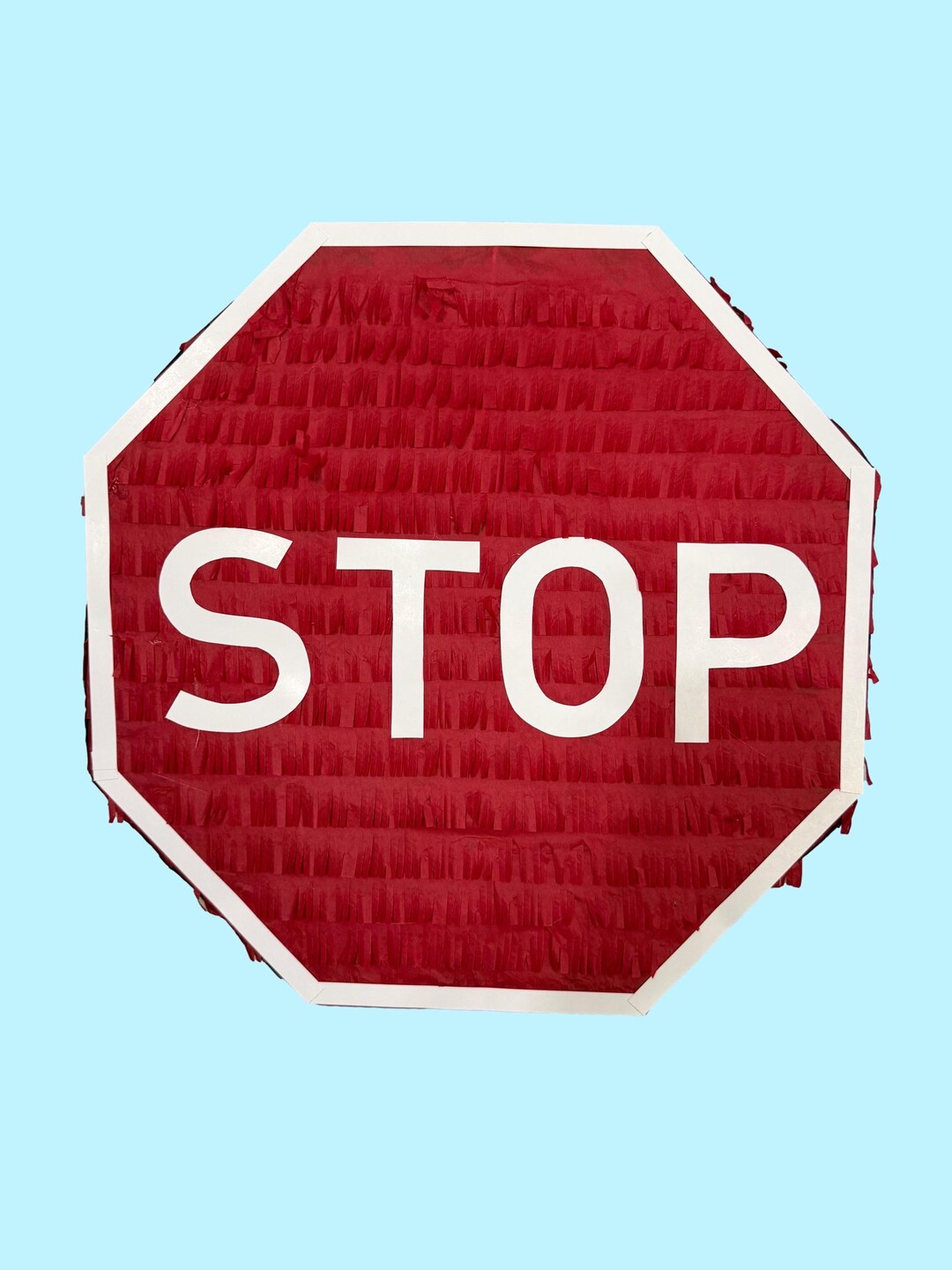 Handmade Stop Sign Pinata - Etsy