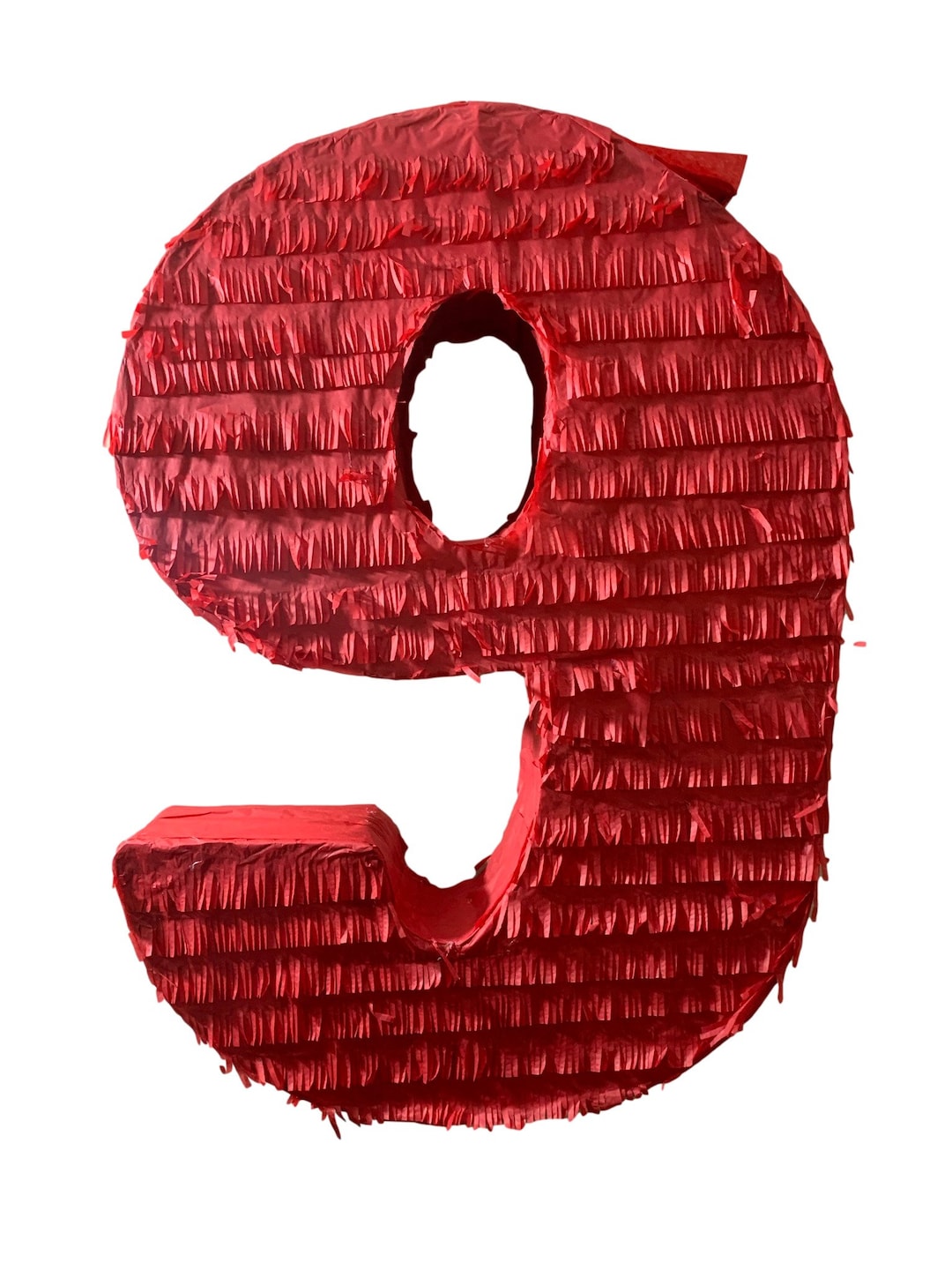 Handmade Solid Color Number Nine Pinata - Etsy