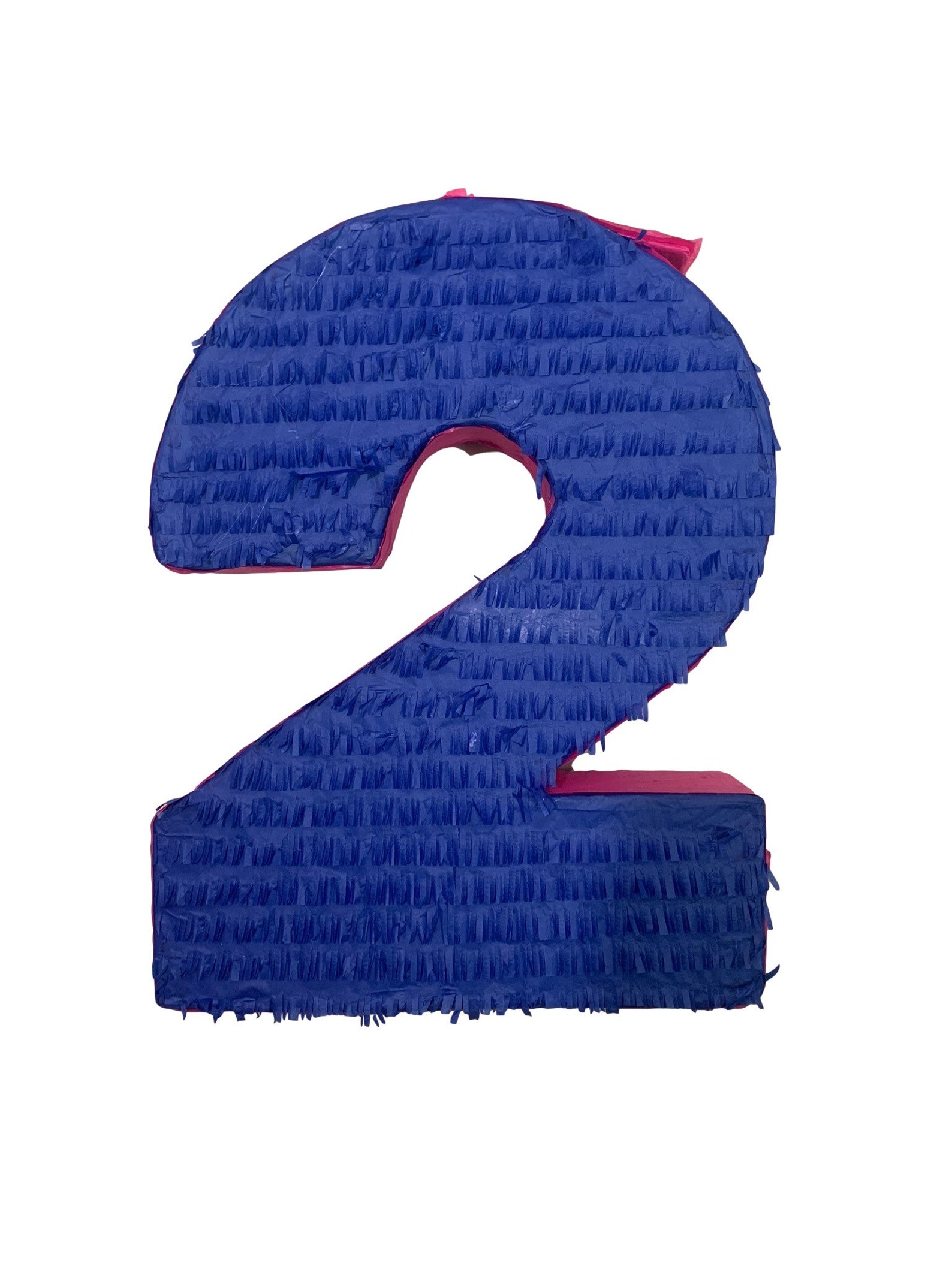 Handmade Solid Color Number Two Pinata - Etsy