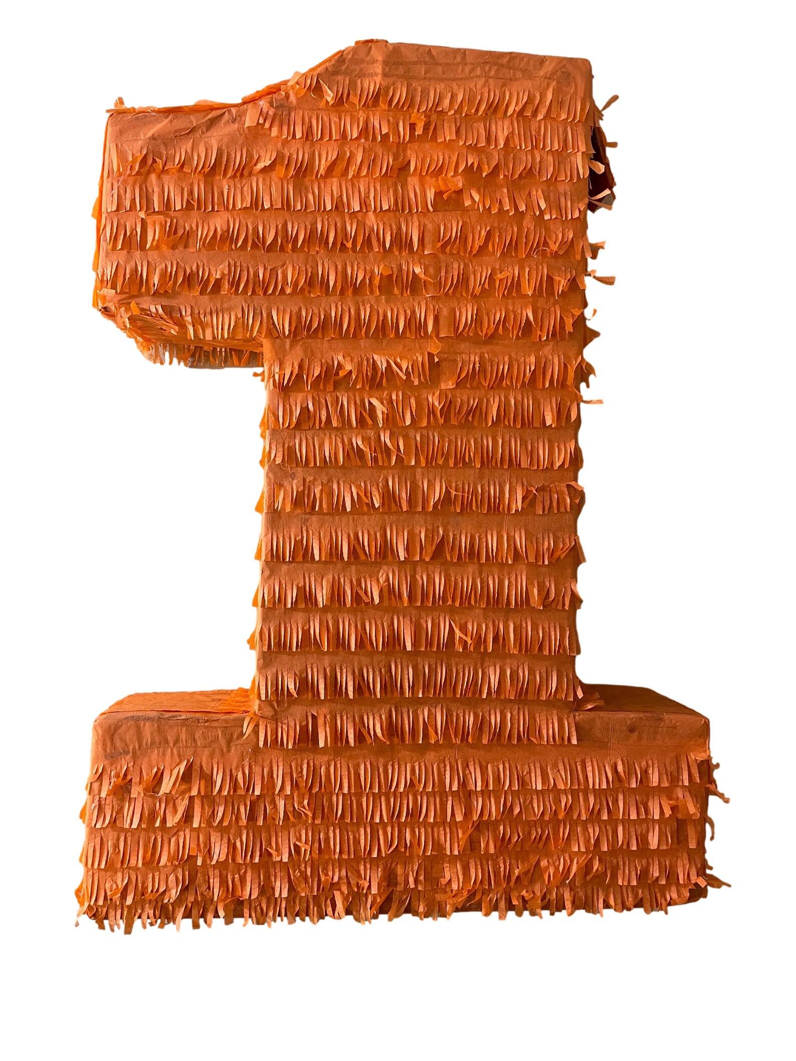 Handmade Solid Color Number One Pinata - Etsy