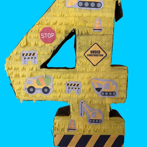 Construction Pinata - Etsy