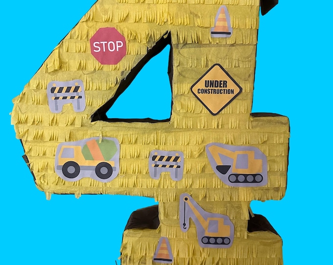 Excavator Pinata - Etsy