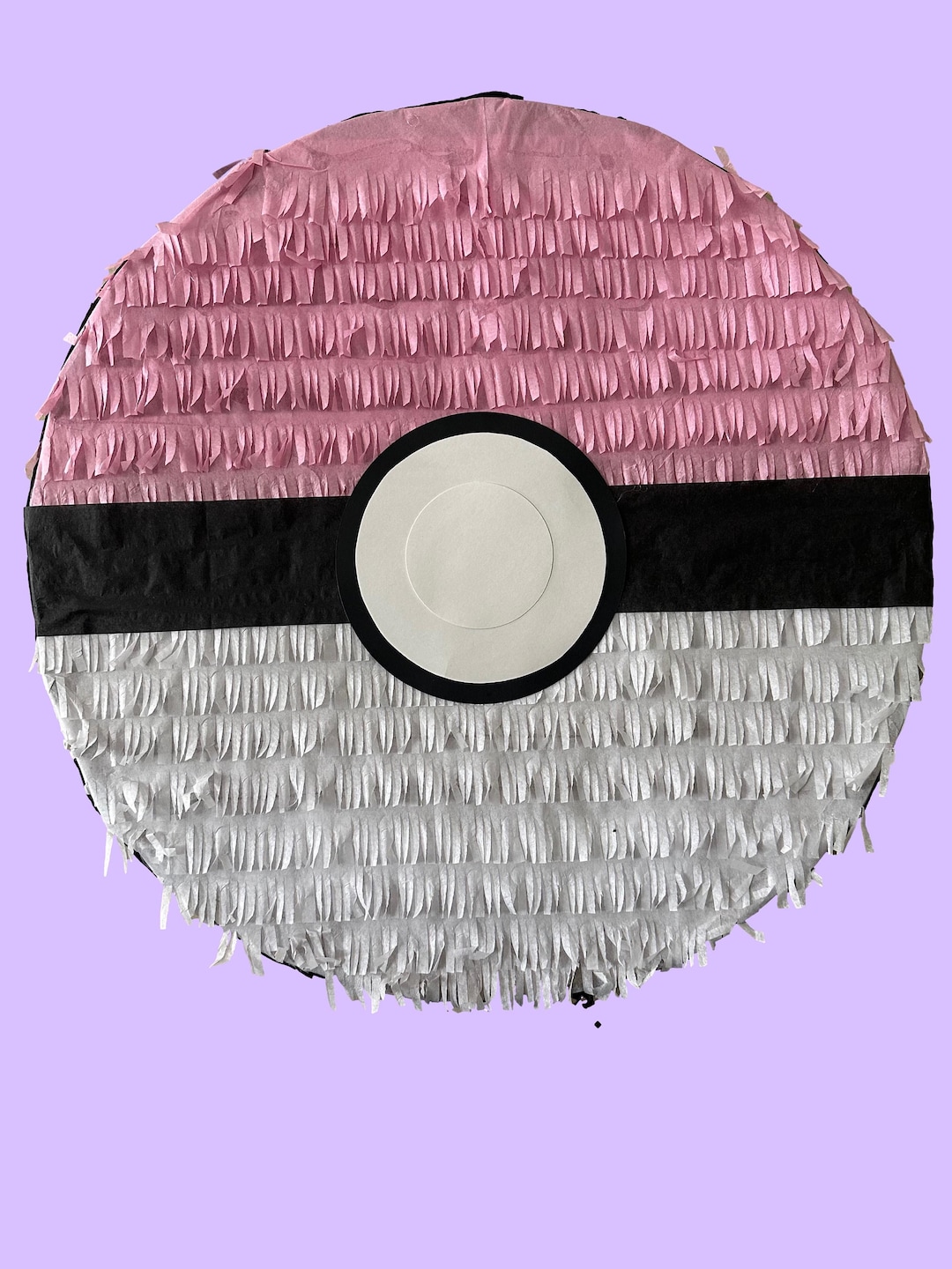 Handmade Pink Pokeball Pinata - Etsy