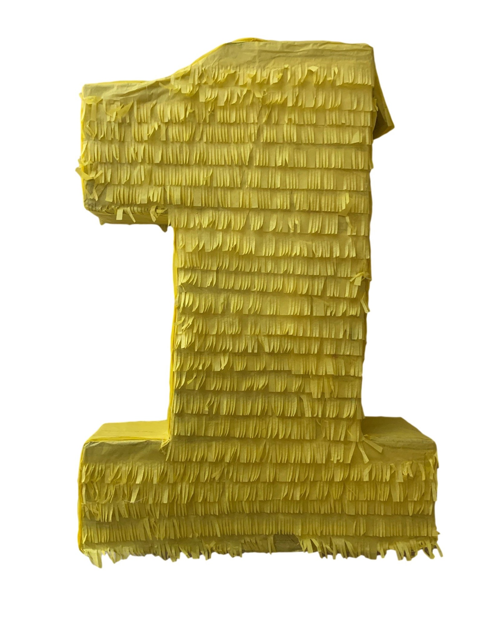 Handmade Solid Color Number One Pinata - Etsy