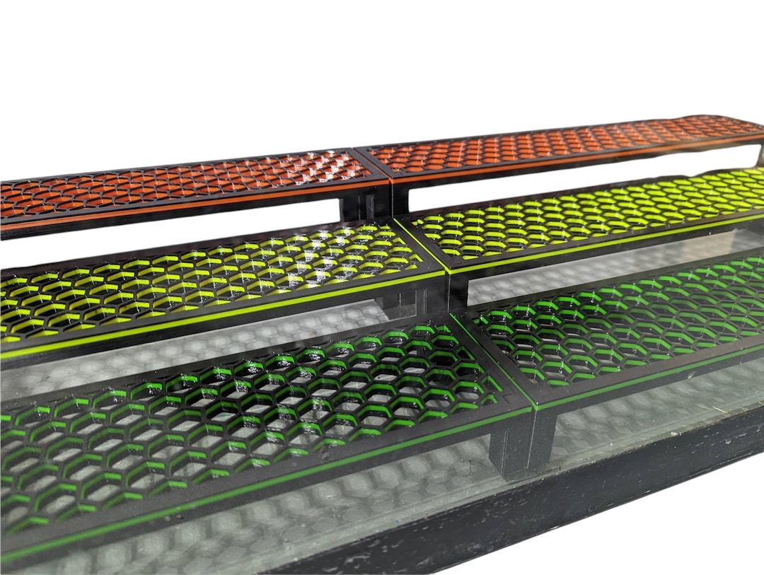 3 Tier Honeycomb Frag Rack System for 20g Long Aquarium | Free Standing ...