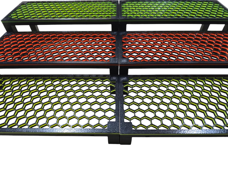 3 Tier Honeycomb Frag Rack System for IM Fusion 25 | Free Standing ...