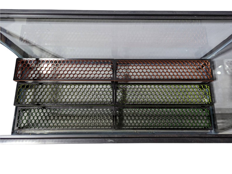 3 Tier Honeycomb Frag Rack System for 20g Long Aquarium | Free Standing ...