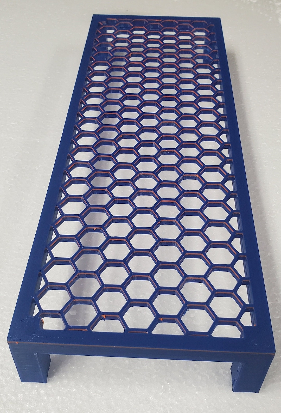 12" X 6" Honeycomb Frag Rack | Free-standing 3D Printed Coral Rack ...