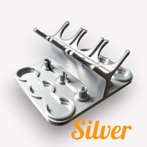 Hanna Cuvette Drying Rack - Holds 6 or 8 Cuvettes - 3D Printed Test Kit ...