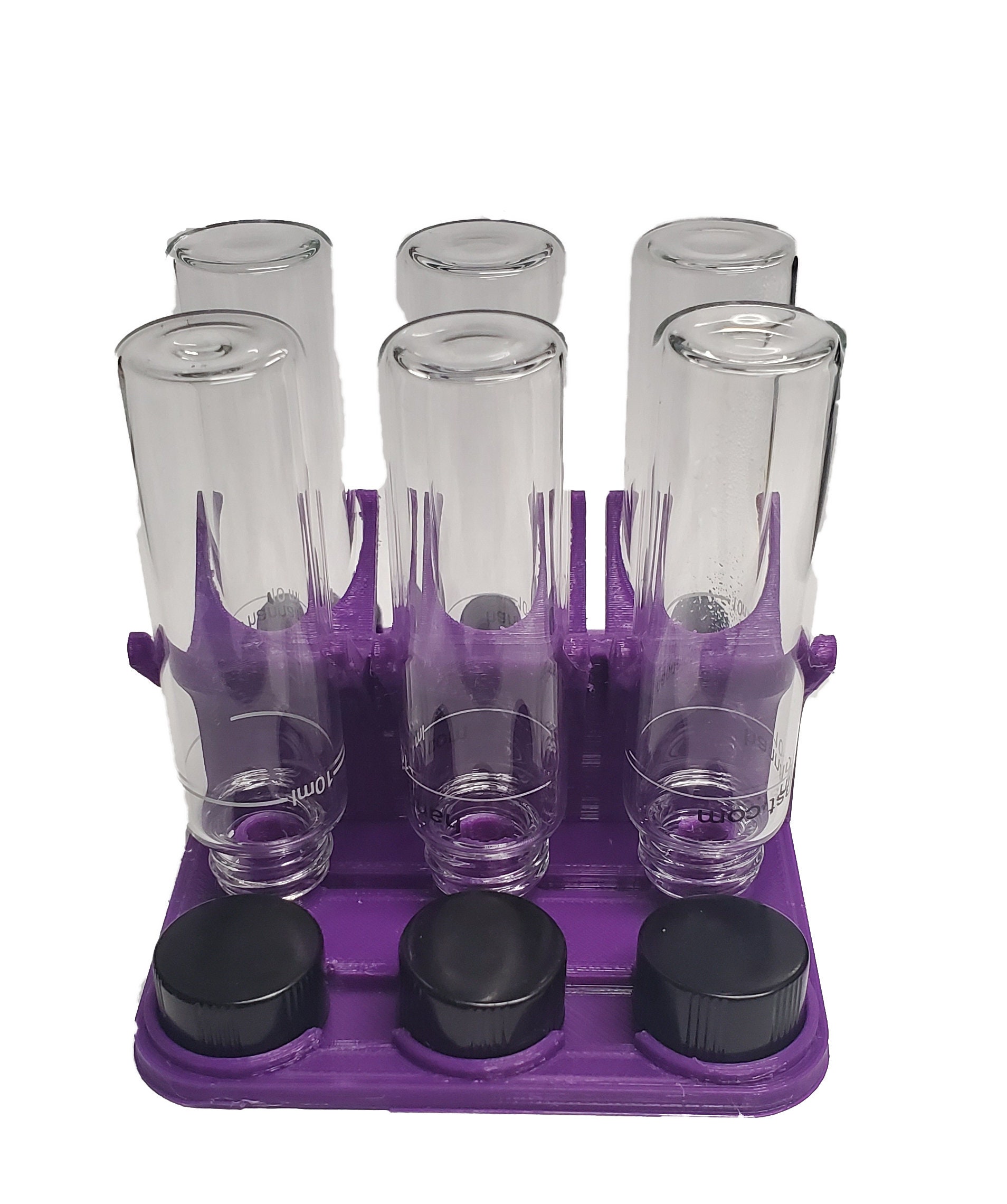 Hanna Cuvette Drying Rack - Holds 6 or 8 Cuvettes - 3D Printed Test Kit ...