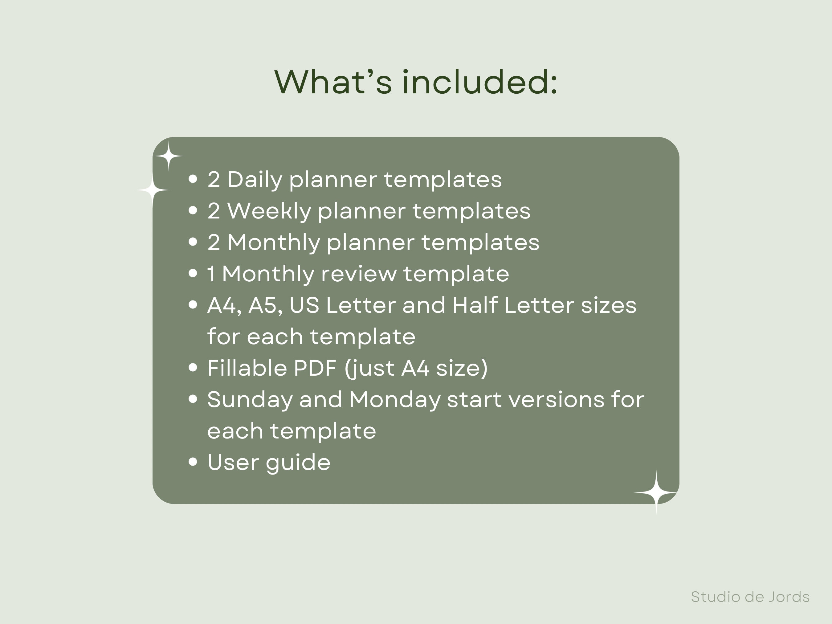 Minimalist Aesthetic Planner Set Daily Planner Weekly - Etsy