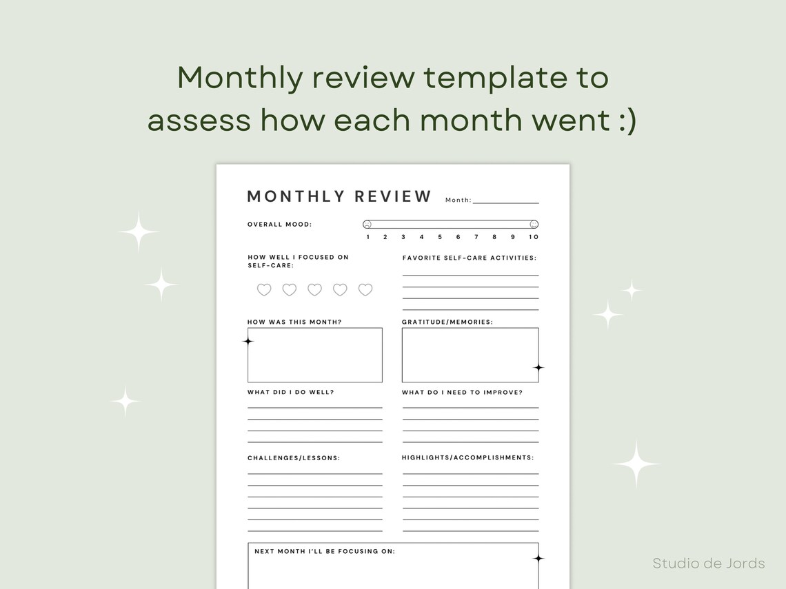 Minimalist Aesthetic Planner Set Daily Planner Weekly - Etsy