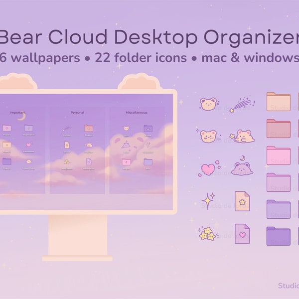 Desktop Icons - Etsy