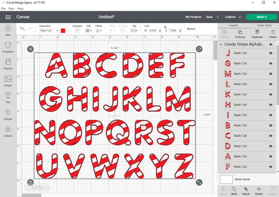Word Clipart: Red Candy Cane Stripe Alphabet Letter Templates Grouped ...