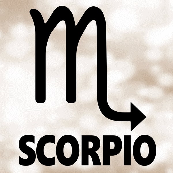Scorpion Symbol Svg - Etsy
