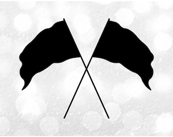 Color Guard Cross Flags