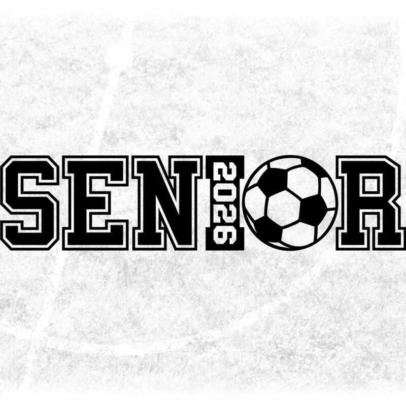 Soccer 2026 Grad Svg - Etsy