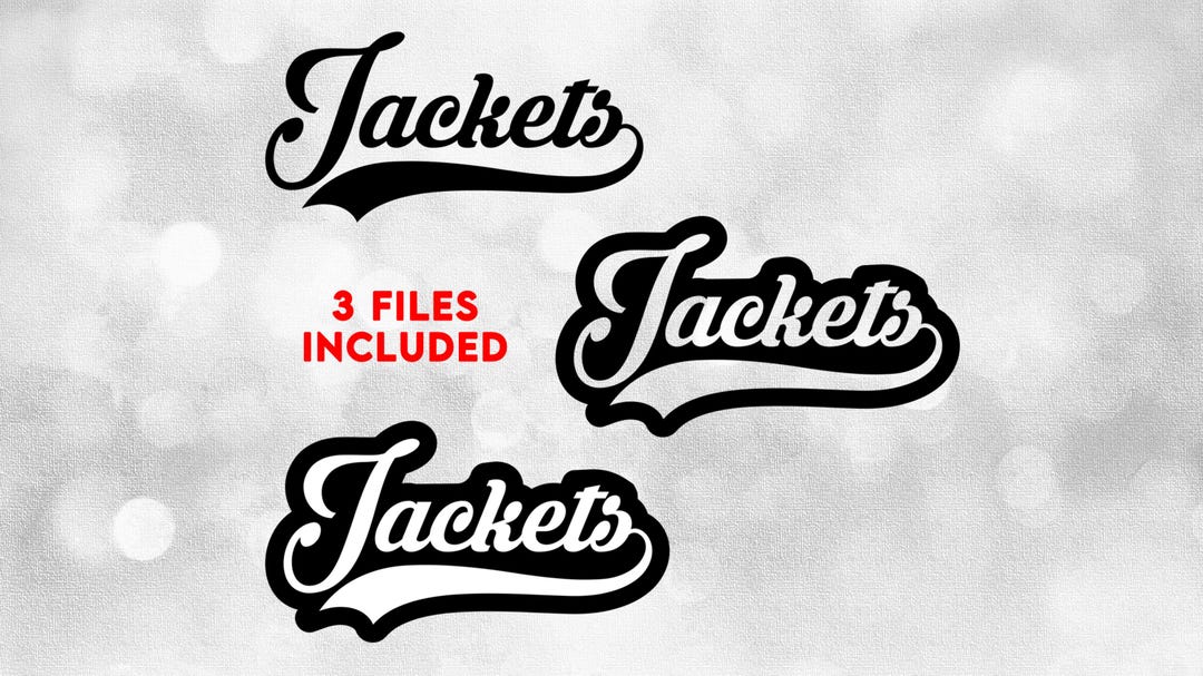 Sports Clipart: Value Pack Bundle of 3 for "jackets" Team Mascot With ...