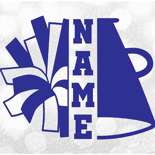 Half Megaphone and Pom Pom Svg/cheer Cone Png Svg/cheerleader - Etsy