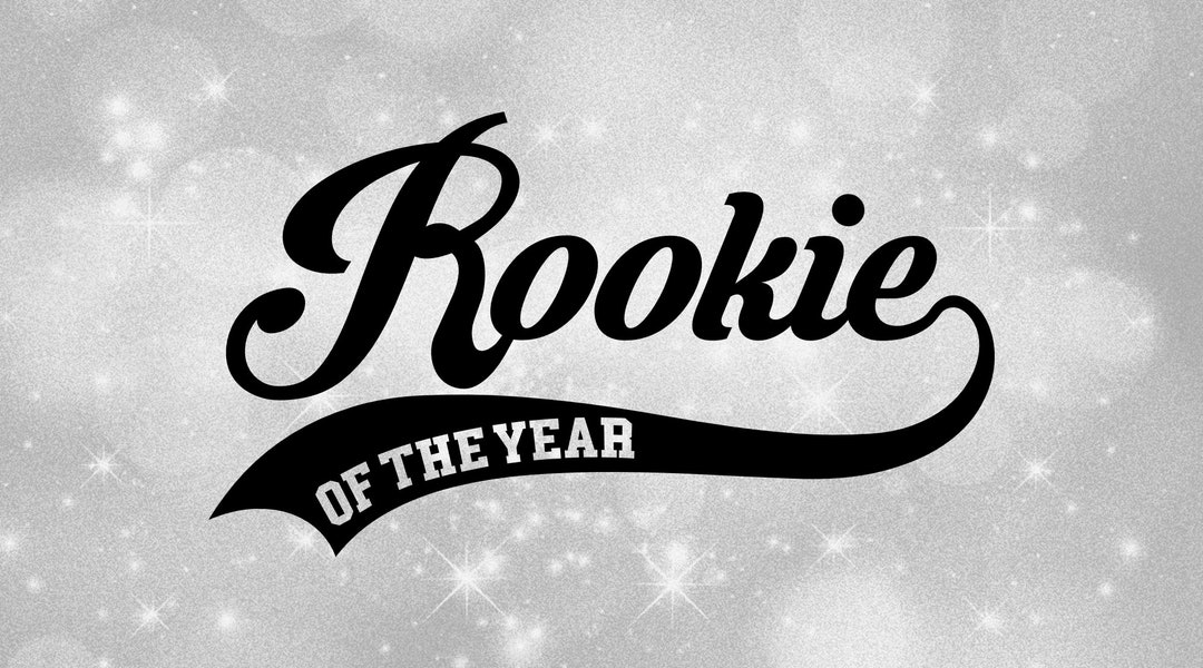 Sports Clipart: Baseball Style Swoosh Word "rookie" With "of the Year ...