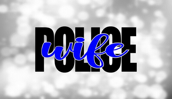 Shape Clipart: Black Bold Word police Word With | Etsy