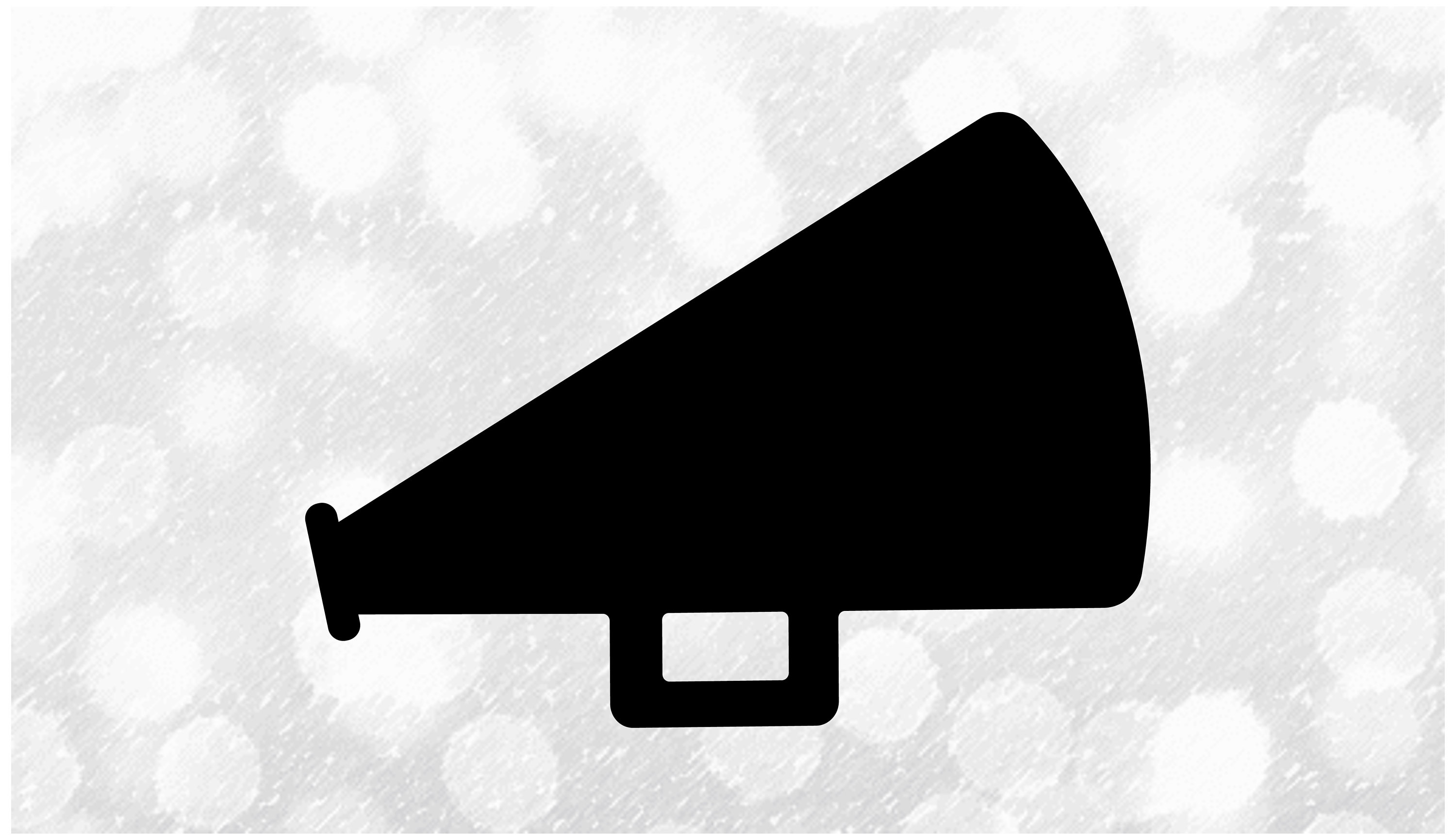 Cheerleading Clipart Megaphone Cheer Megaphone Free Vector Clipart