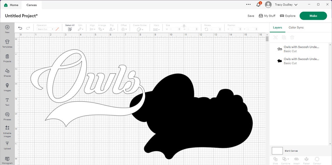 Sports Clipart: White "owls" Team Name in Fancy Script With Baseball ...
