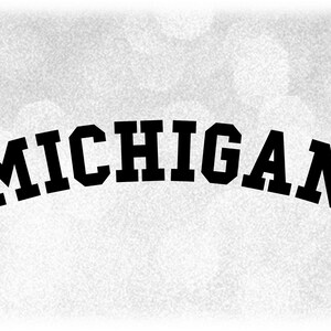 Michigan State University Font - Etsy