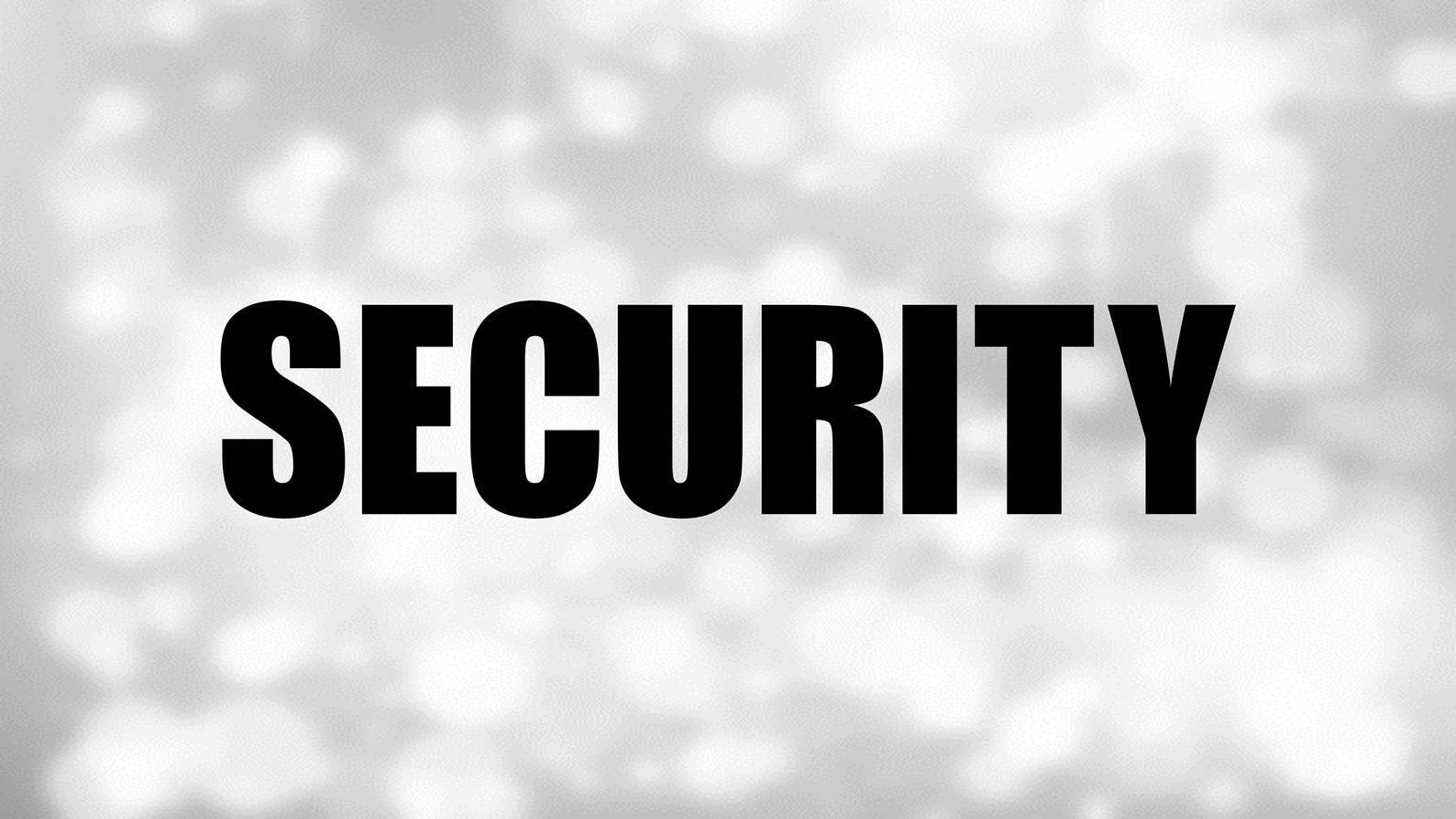 Word Clipart: Simple Bold Black Word "security" in Thick Bold Style All ...