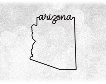 State of Arizona Png - Etsy