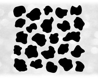 Holstein Cow Print Background - Etsy