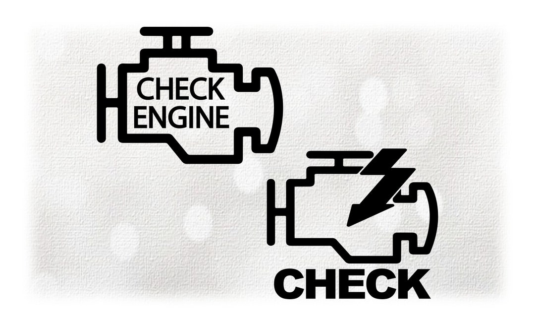 Car/automotive Clipart: Simple Easy Hand Drawn Black Icon for Engine ...