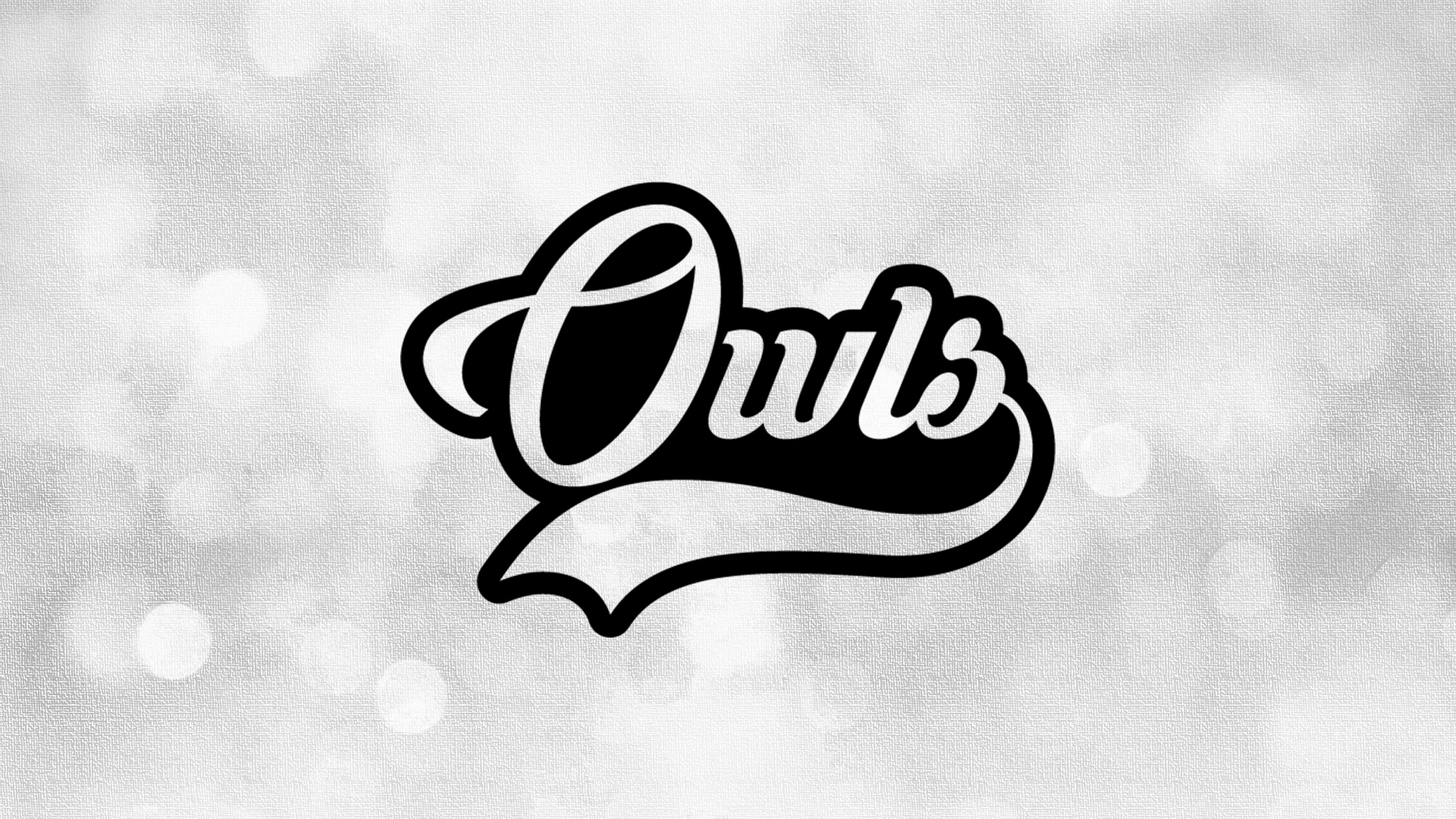 Sports Clipart: "owls" Team Name in Fancy Lettering With Baseball Style ...