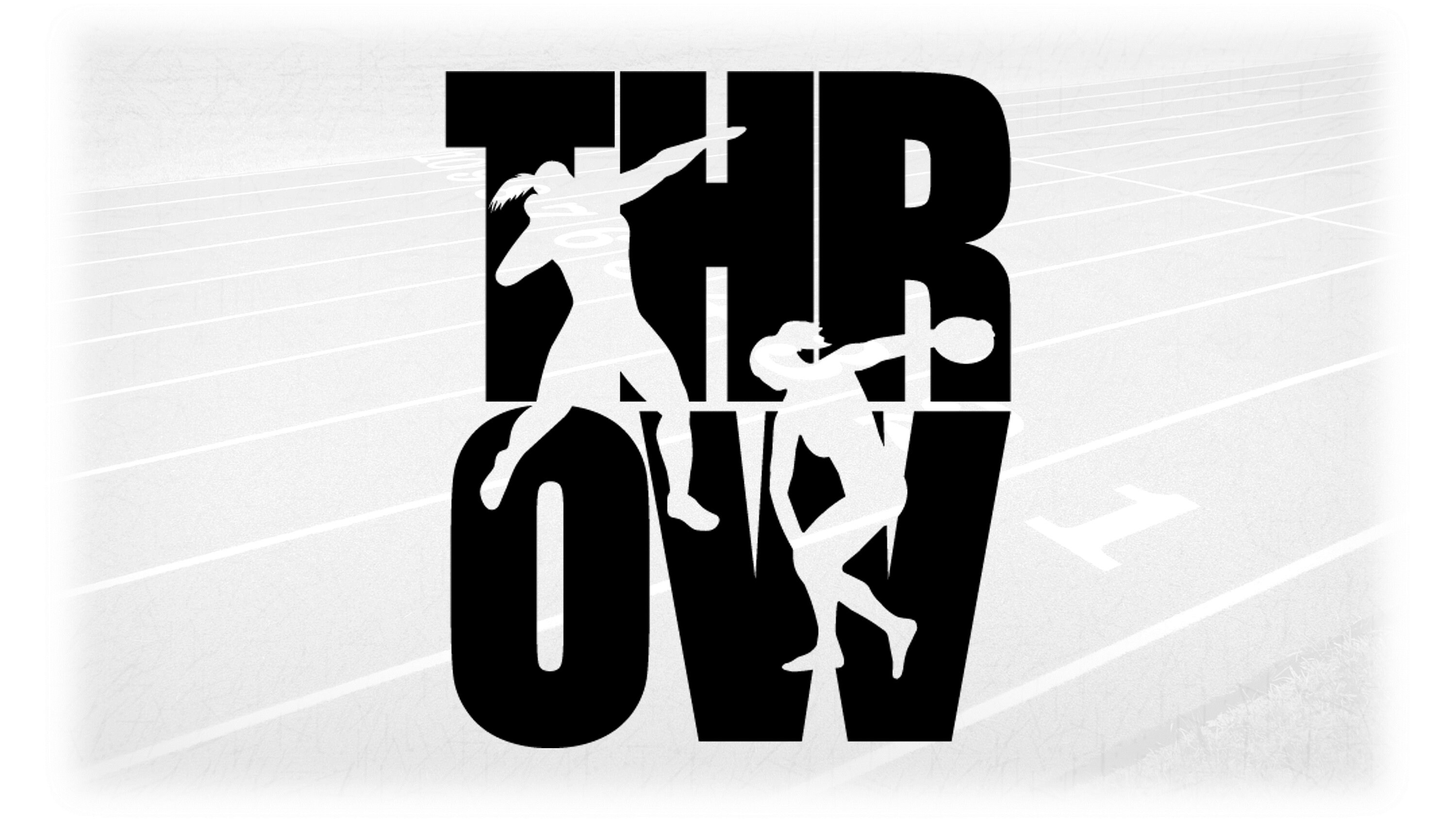 Shotput And Discus Clipart