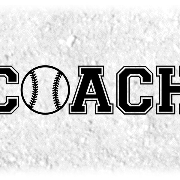 Baseball Coach - Etsy