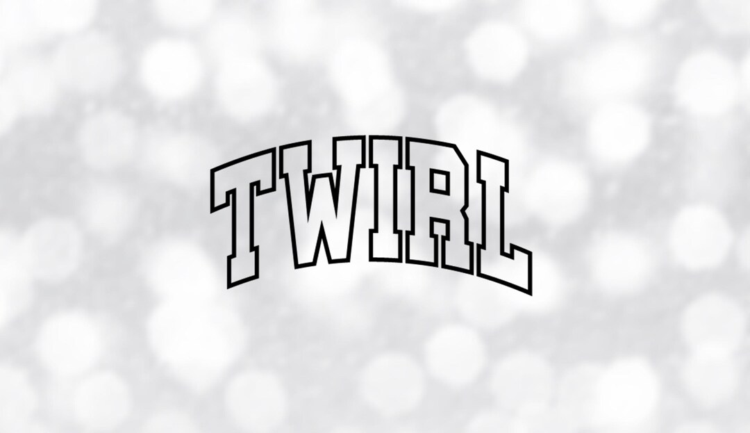 Shape Clipart: Black Arched Bold Collegiate Varsity Block Outline Style ...